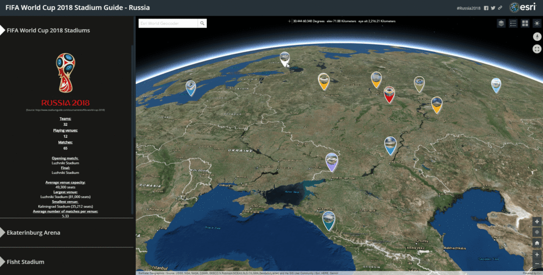 FIFA World Cup 2018 Stadium Guide – Russia | EIS Africa